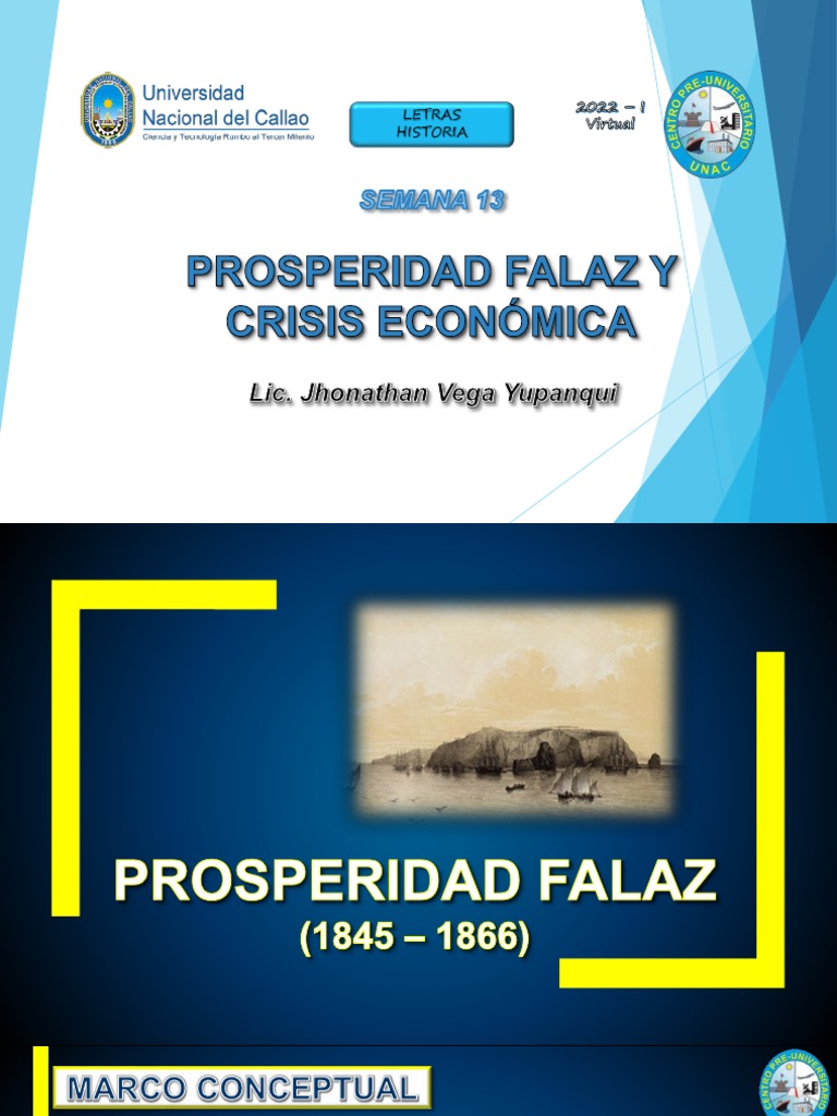 Semana 13 Prosperidad Falaz y Crisis Económica | PDF | Perú | América ...