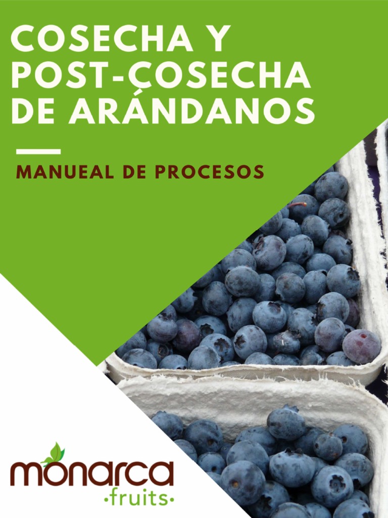 Manual de Cosecha y Post - Cosecha | PDF | Cosecha | Lavado de manos