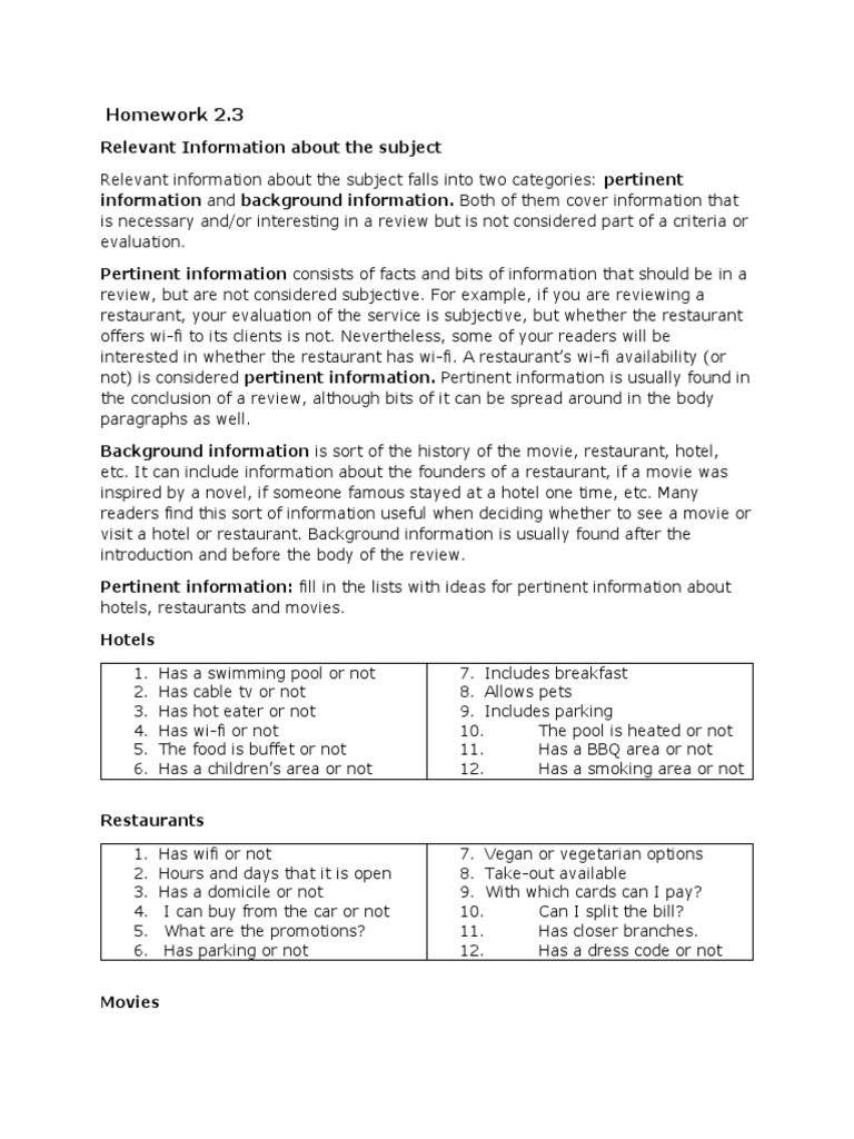 Homework 2.3 Mauricio Piedra | PDF