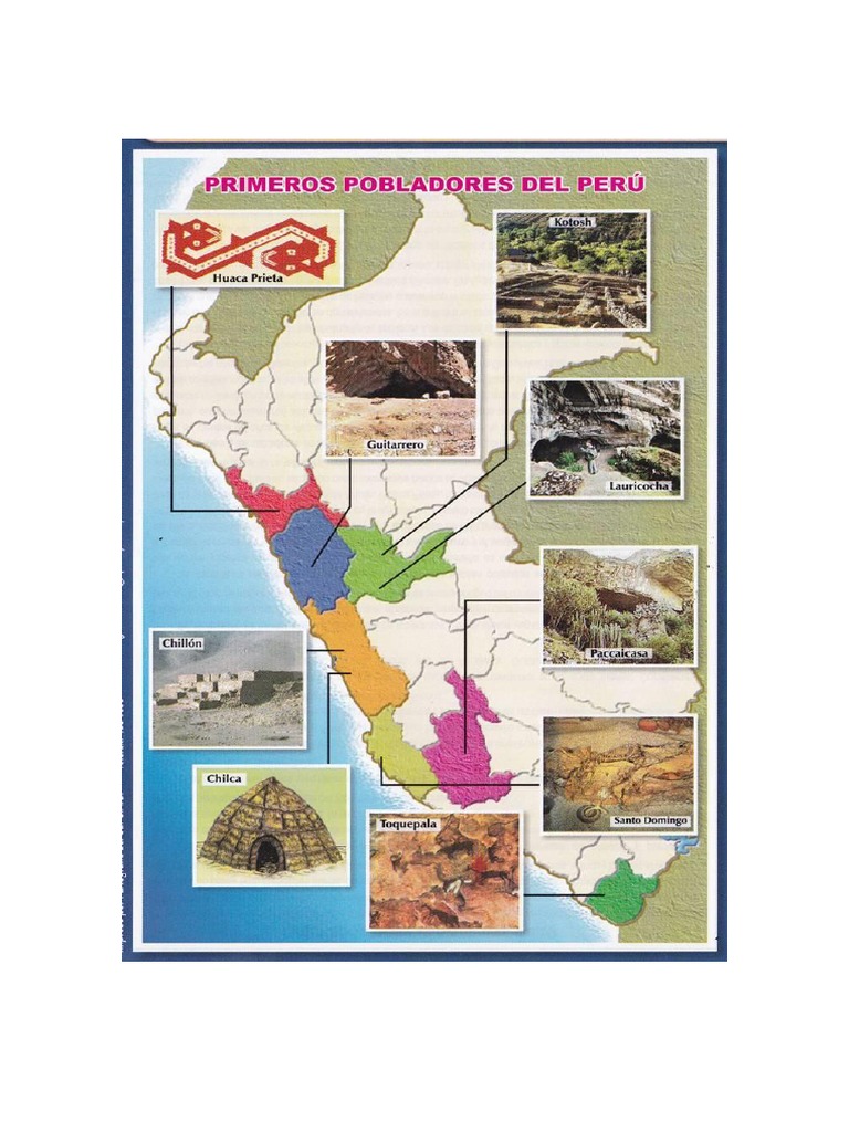 Mapa de Los Primeros Pobladores | PDF