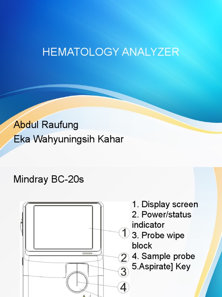 Hematology Analyzer | PDF