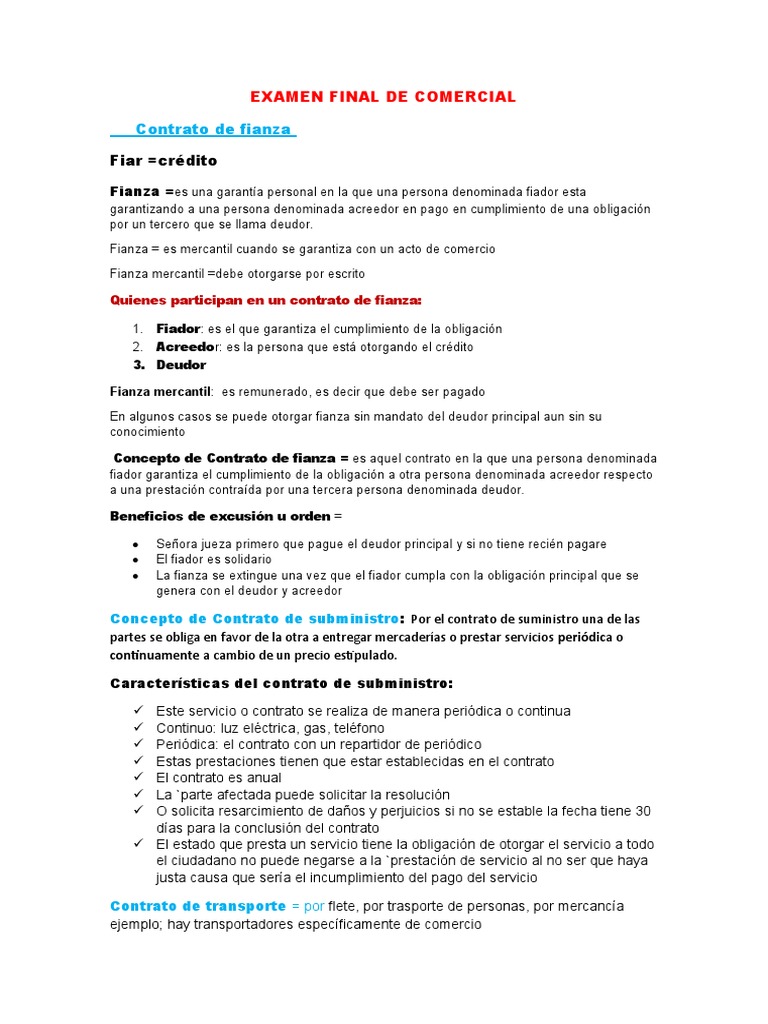 Comercial Final | PDF | Póliza de seguros | Seguro