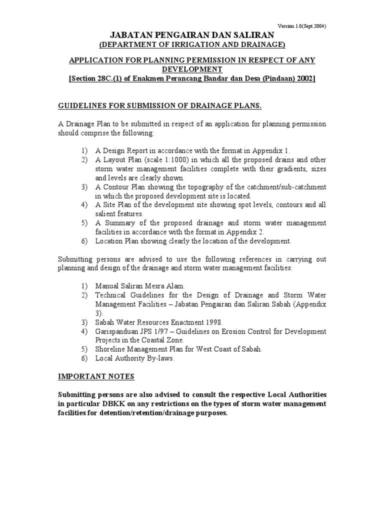 Drain Submission 04 | PDF | Drainage Basin | Stormwater