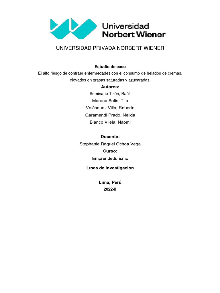 Final 07 10 22 | PDF | Obesidad | Helado