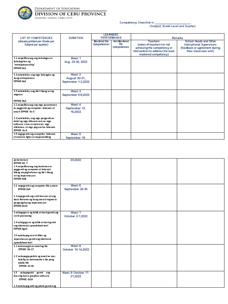 Epp Ict | PDF | Internet | Computing