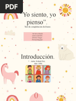 Test Yo Pienso, Yo Siento | PDF | Sicología | Ciencia cognitiva