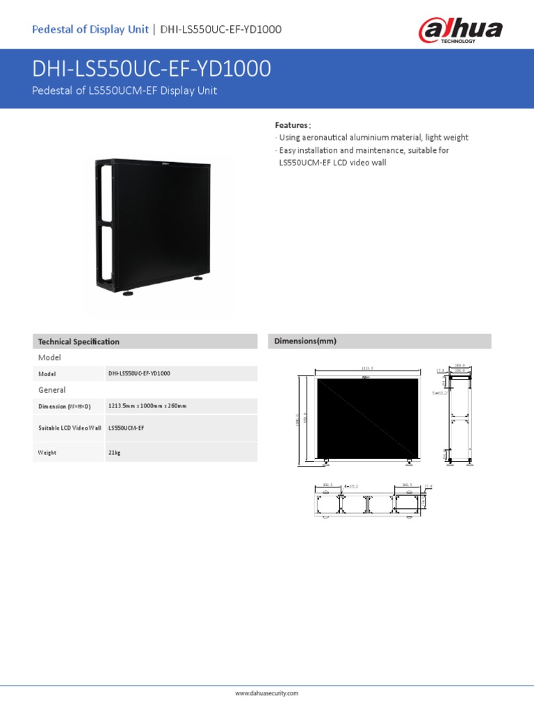 Dhi Ls550uc Ef Yd1000 Datasheet | PDF
