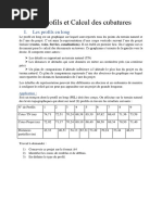 Profil en Long : Concepts et Calculs | PDF | Géométrie analytique ...