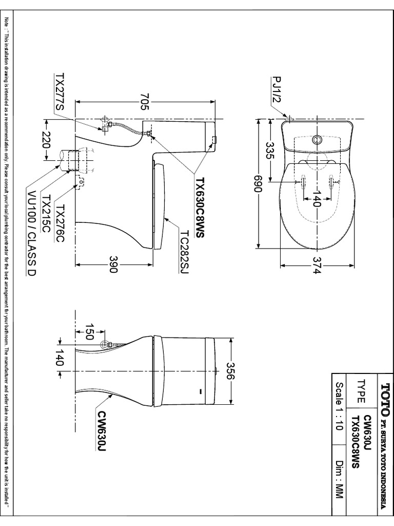 CW 630 J | PDF | Bathroom | Home & Garden