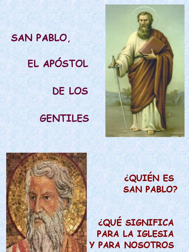 San Pablo | PDF | Pablo el apóstol | Jesús