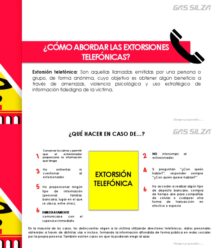 Extorsion Telefonica | PDF