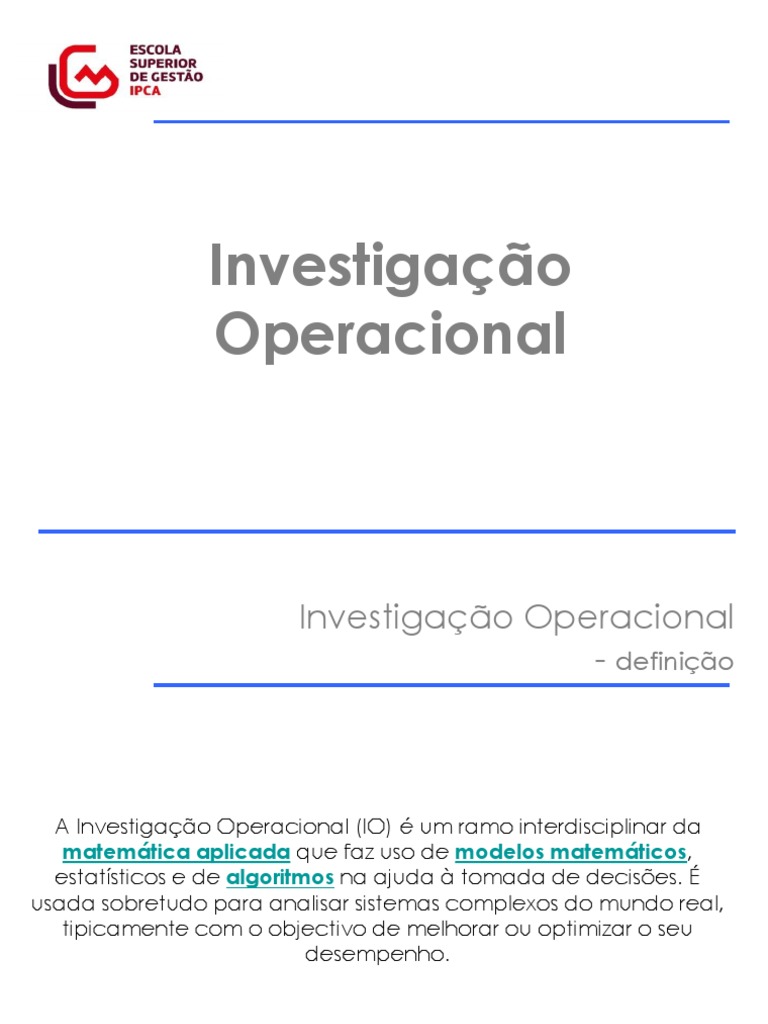 Introdução e formulação PL_1_2.1.1_2.1.2 | PDF | Pesquisa operacional ...