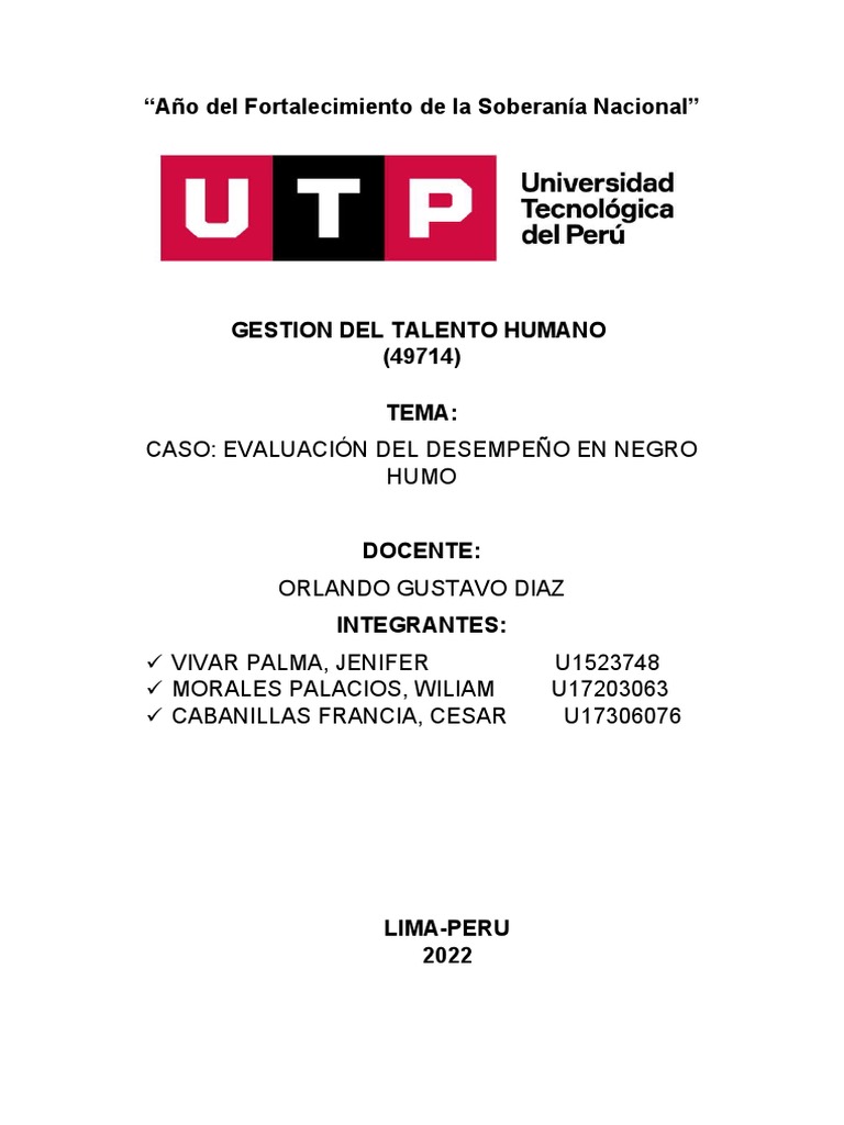Caratula Utp | PDF