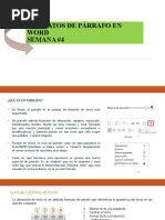 Tipos de interlineado en Word | PDF