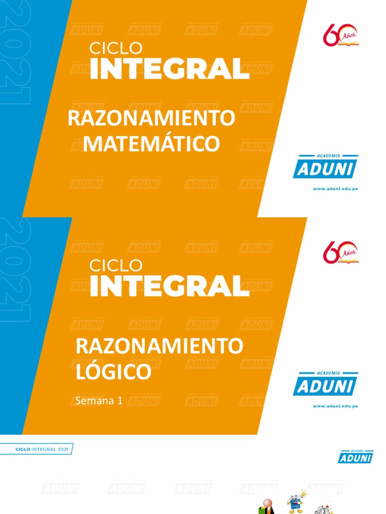 Ciclo Integral - RM Semana 01 | PDF | Kilogramo | Balanza