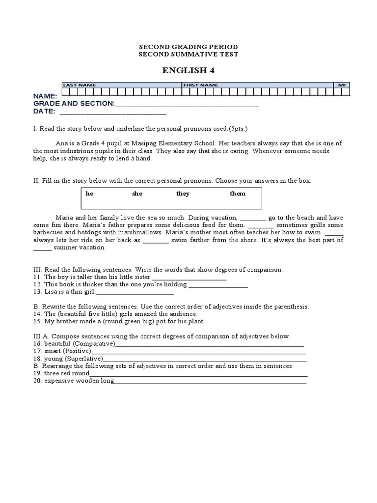2ND Quarter Quiz 2 With Tos All Subjects New Normal | PDF | Seed | Leaf