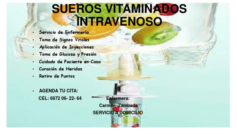 Sueros Vitaminados Intravenoso | PDF
