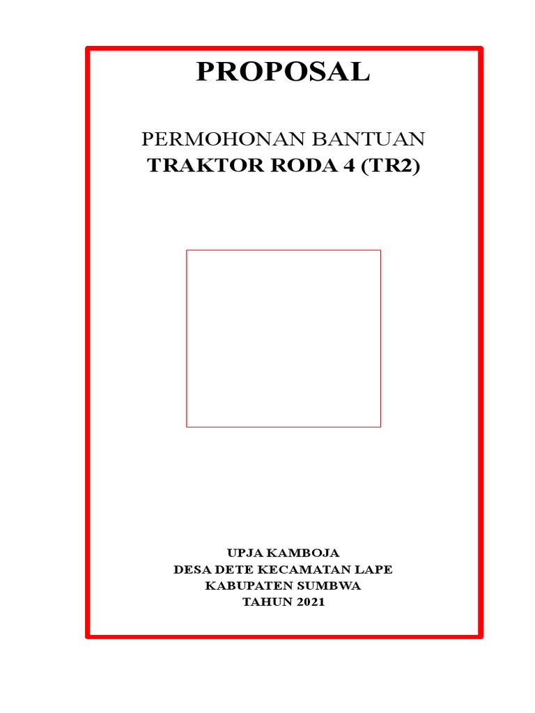 Upja Kamboja TR2 | PDF | Teknologi & Rekayasa