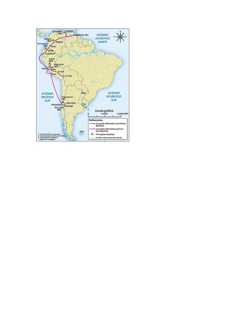 Mapa de Recorrido de San Martin | PDF