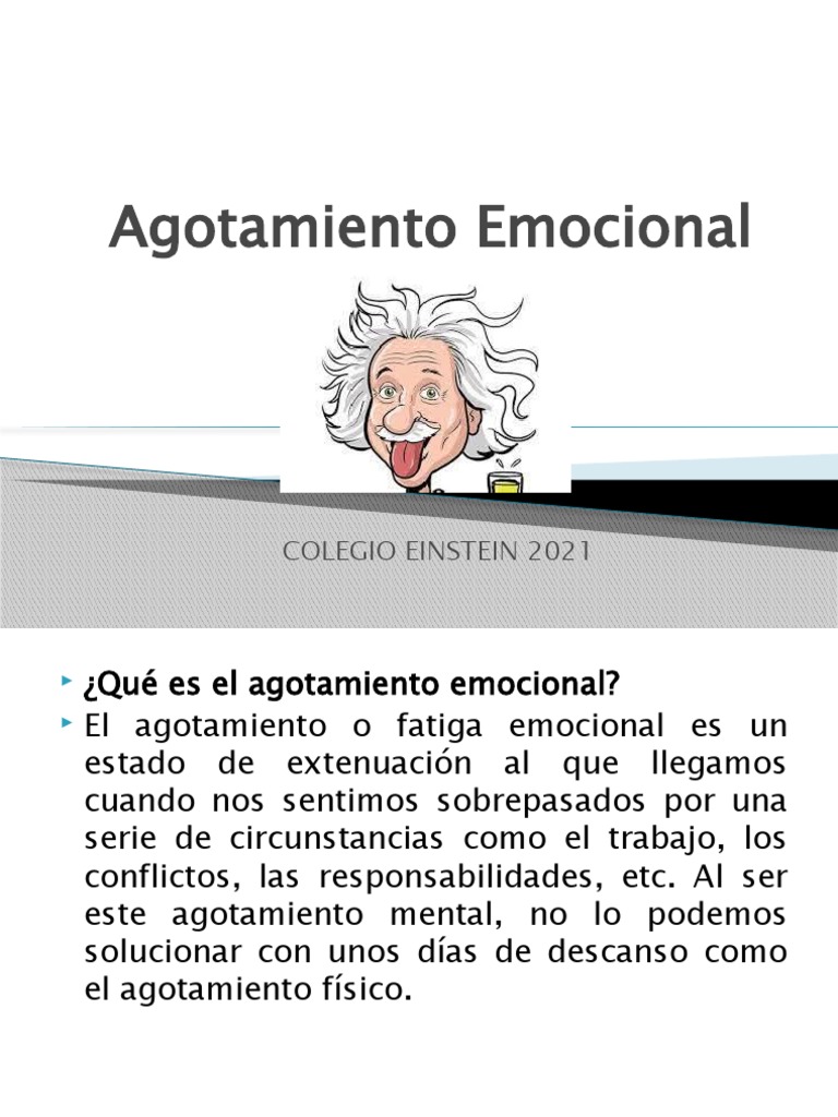Agotamiento Emocional | PDF | Las emociones | Mente