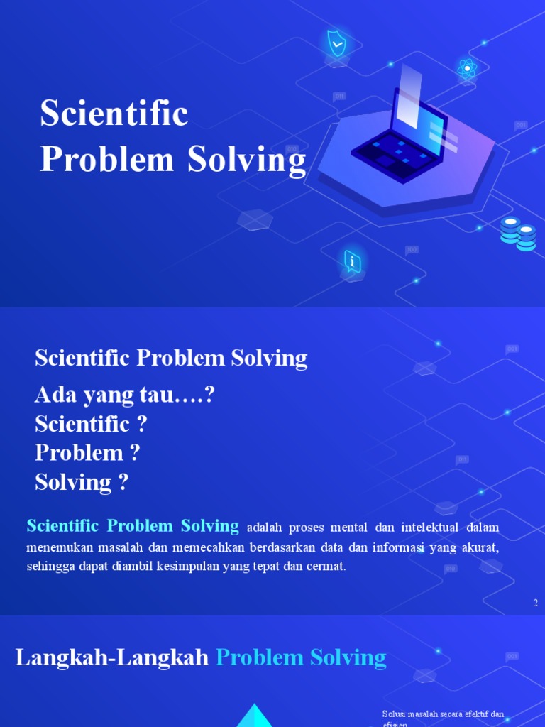 Scientific Problem Solving | PDF