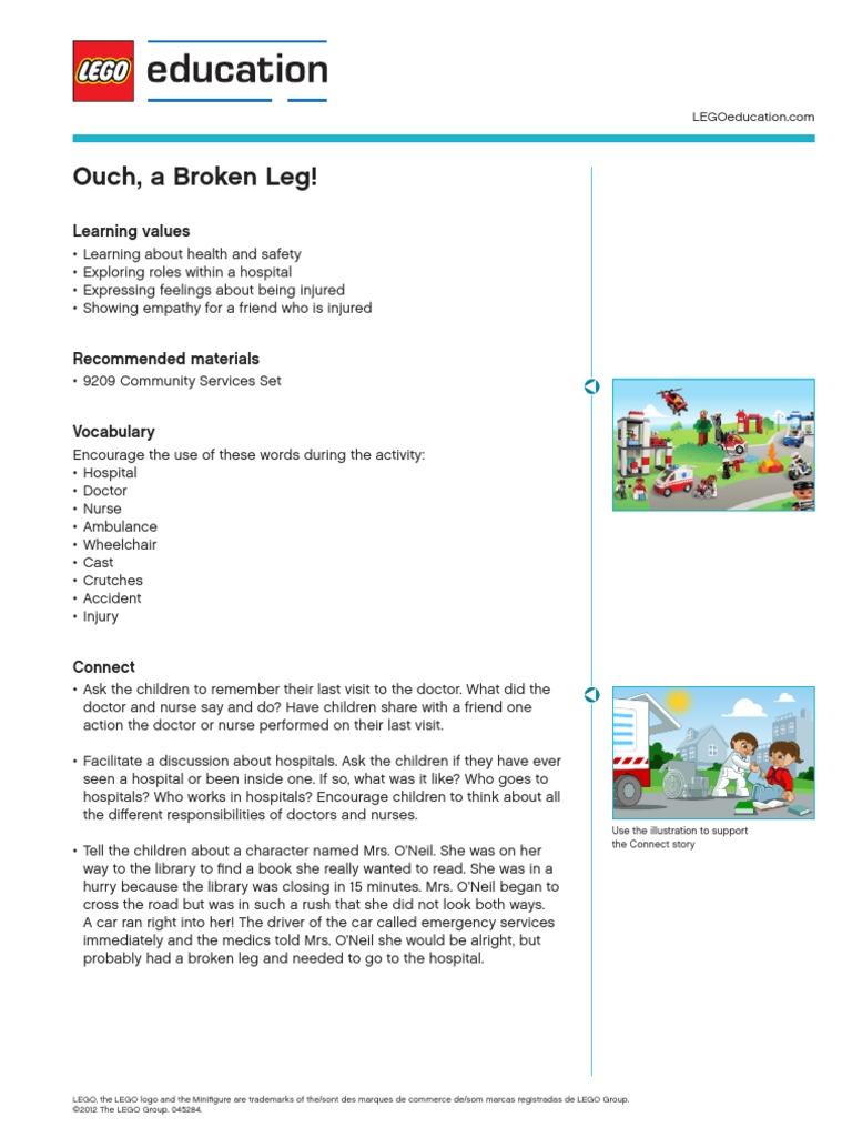 9209 Ouch A Broken Leg | PDF | Nursing