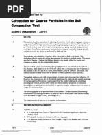 Aashto T 180 | PDF | Density | Soil