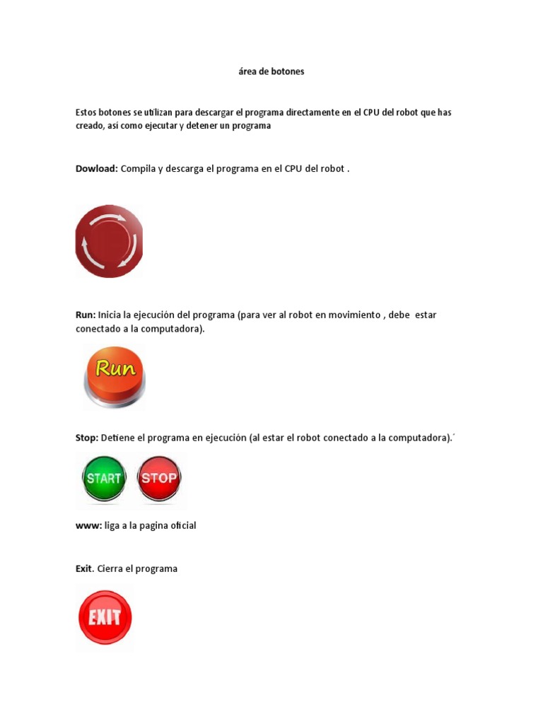 Área de Botones | PDF | Computadoras
