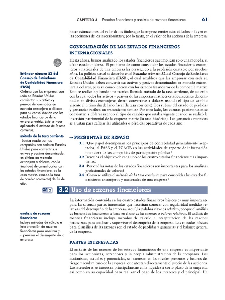 Capitulo 3 Prinicipios de Admon Financiera | PDF