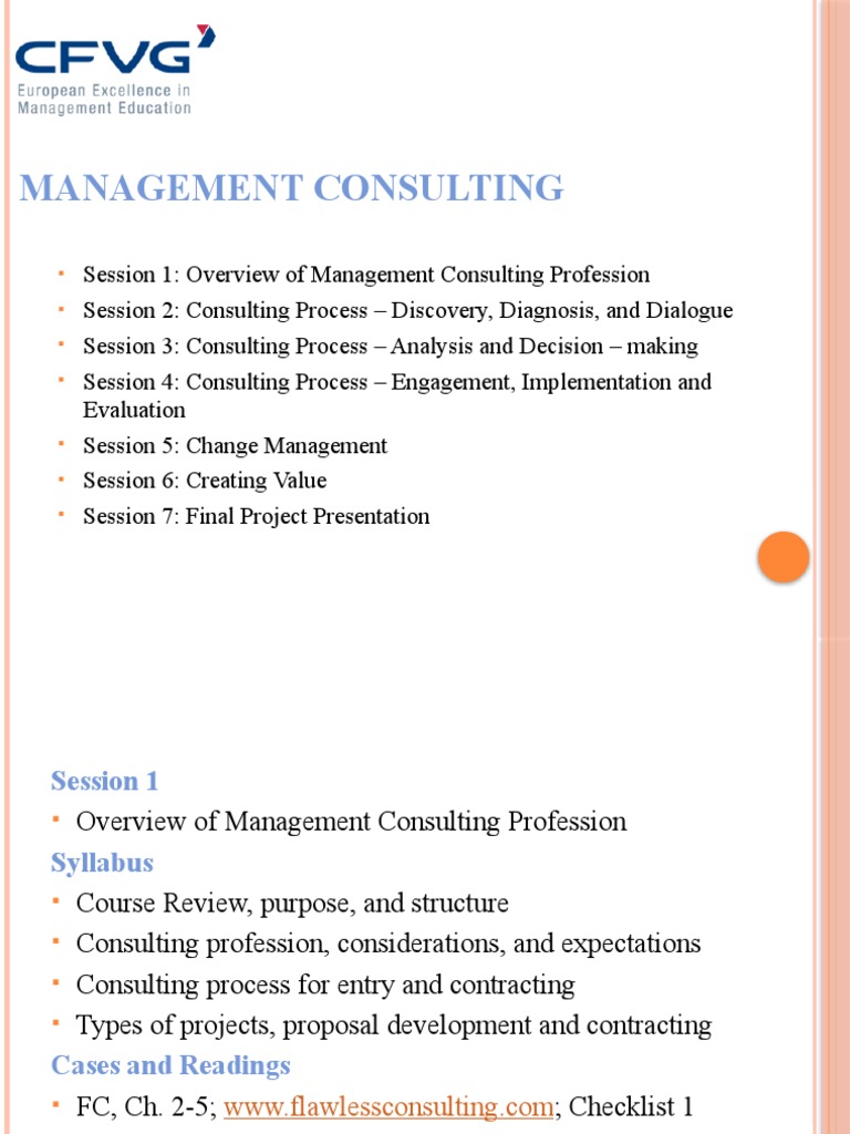Management Consulting | PDF | Consultant | Internal Control