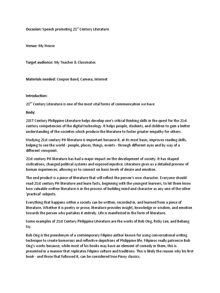 07 Elms Act 3 Oral Comms | PDF