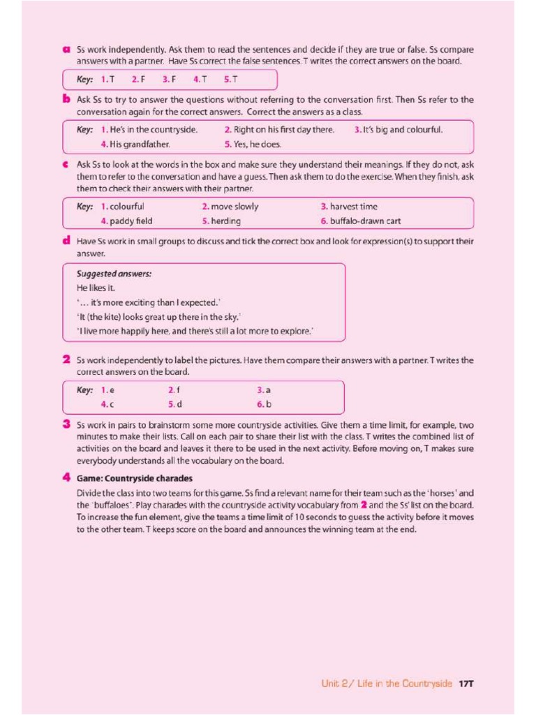 ĐA Unit 2 TA8 | PDF