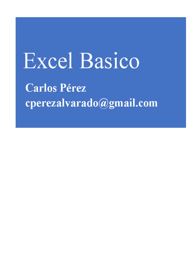 Camex Excel Módulo 8 | PDF