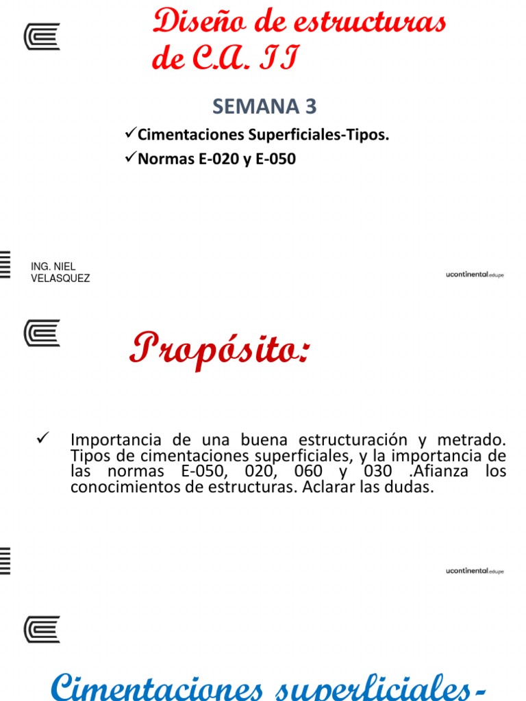 Semana 3a-Diseño de Estructruas de C.A. Ii | PDF