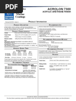 Protective & Marine Coatings: Acrolon™ 218 Hs | PDF | Concrete ...