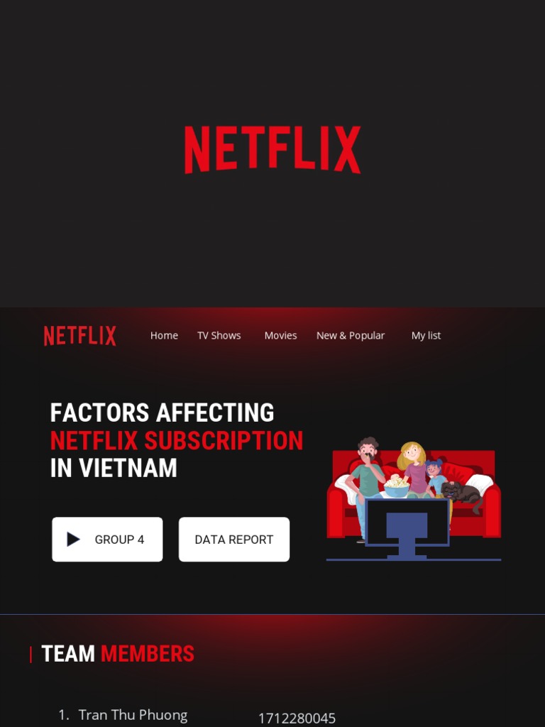 (BA - Group 4) PDF Presentation File | PDF | Netflix | Streaming Media