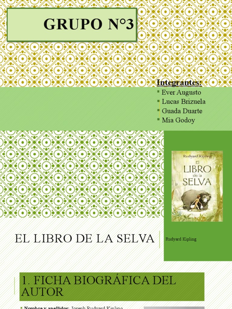 El Libro de La Selva | PDF | Rudyard Kipling