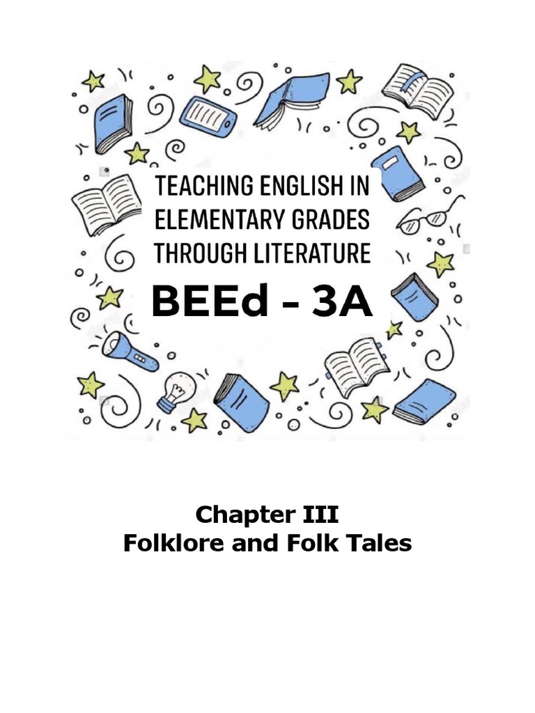 Chapter-III Folklore and Folk Tales | PDF