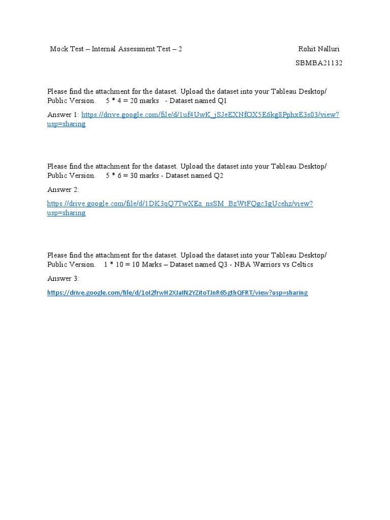 DVT Assignment 2 | PDF