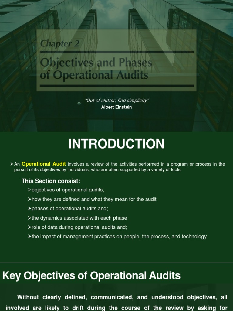 2operational Audit - Objectives and Phases of Operational Audits | Download Free PDF | Audit ...
