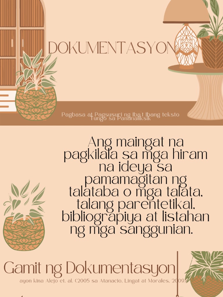 Dokumentasyon | PDF