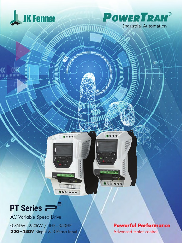 Powertran p2 Brochure | PDF | Electric Motor | Mains Electricity