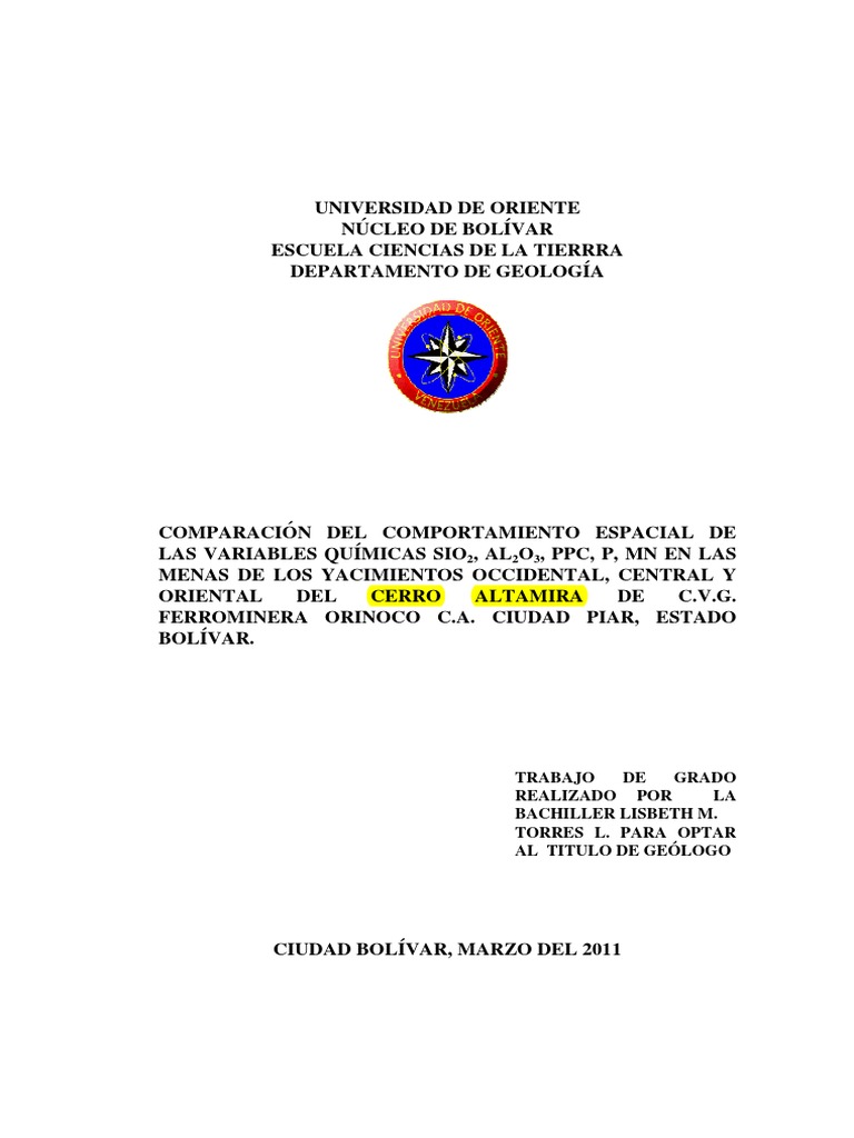 Cerr Altamira | PDF
