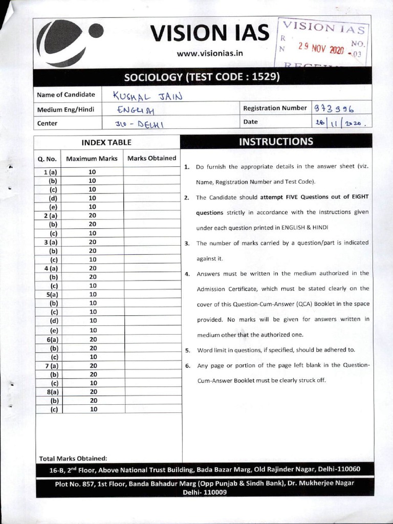 732f4-973996 1529 Kushal-Jain Rank40 | PDF