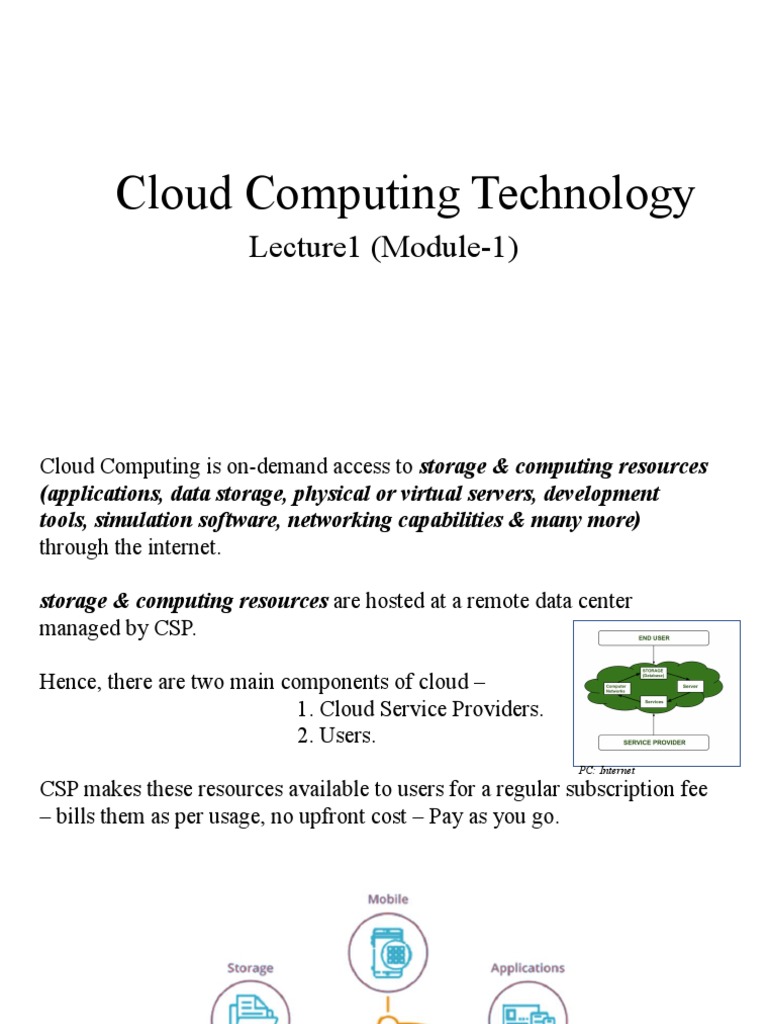 An Introduction to Cloud Computing: Defining Key Concepts, Tracing Historical Developments, and ...