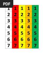 Badminton Score Sheet | PDF