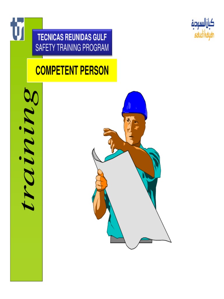 Competent Person | PDF | Occupational Safety And Health | Safety