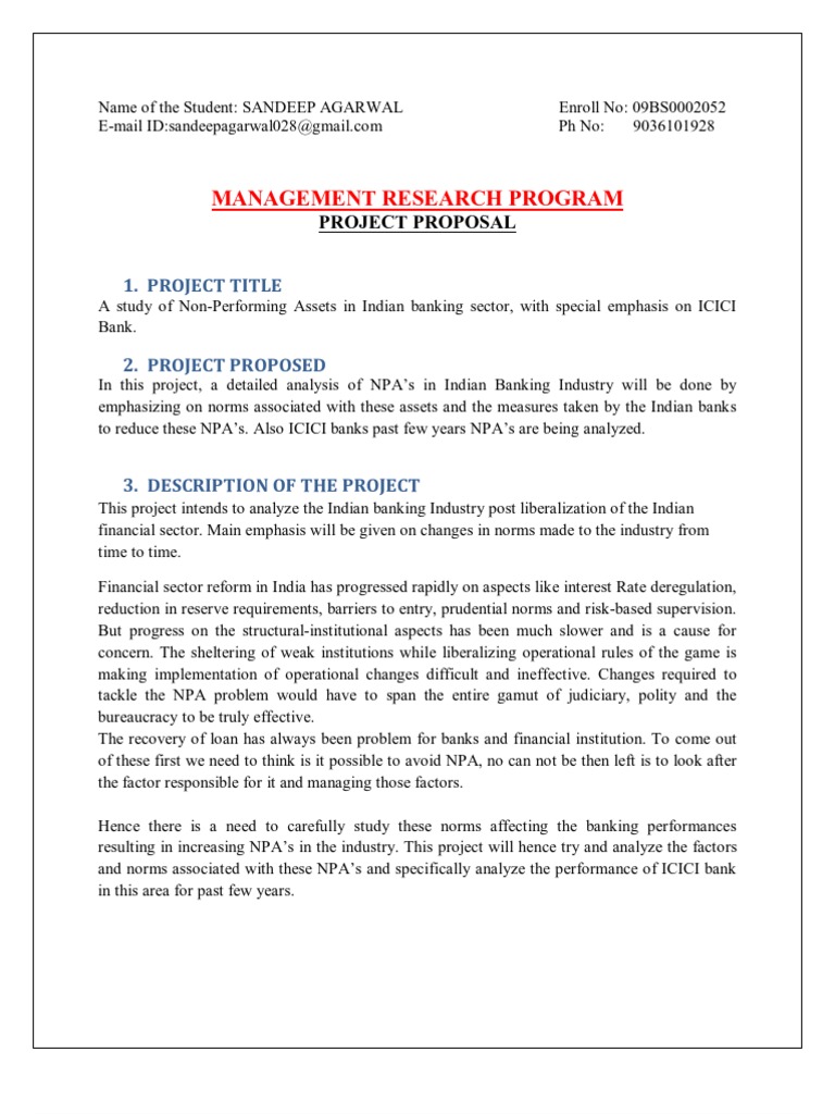 Poject Proposal Final | PDF