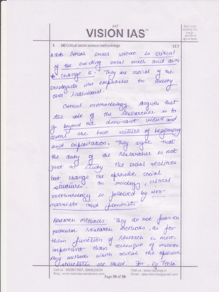 b. Major theoretical strands of research methodology | PDF