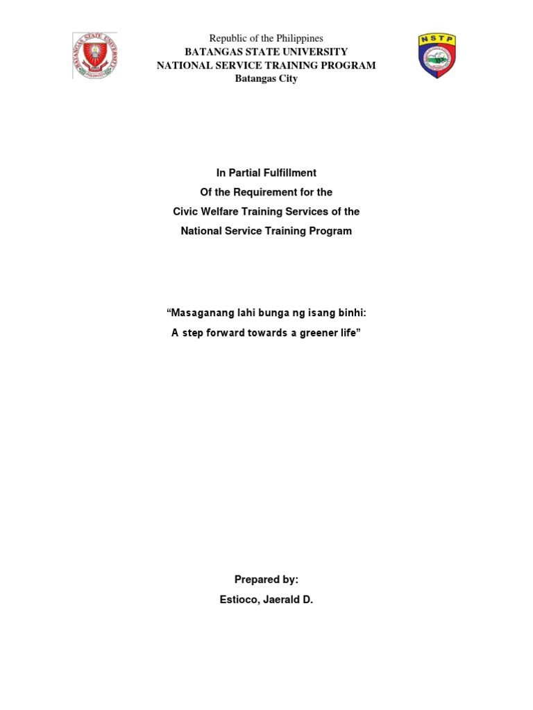 Project Proposal CWTS | PDF | Natural Environment